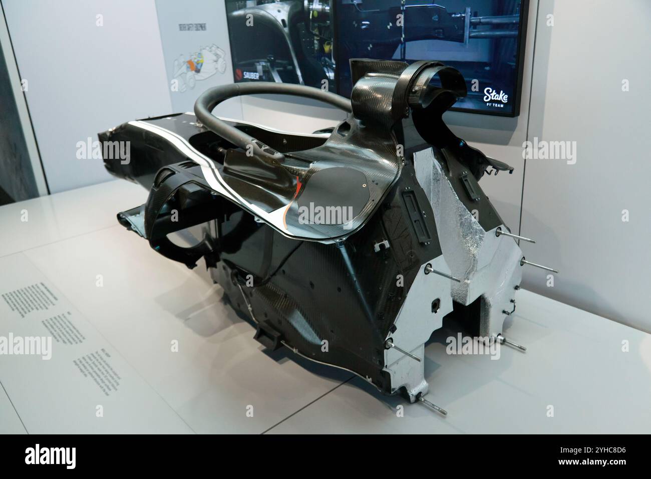 Carbon fibre monocoque and chassis hi-res stock photography and images ...