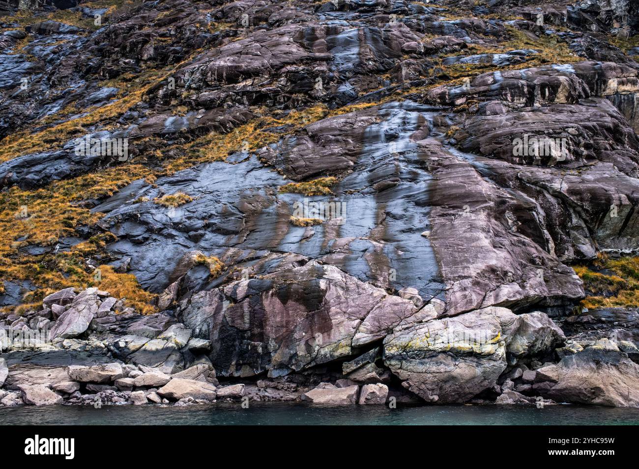 A View of 'The Bad Step' On The Elgol To Loch Coruisk Walk, Isle of ...