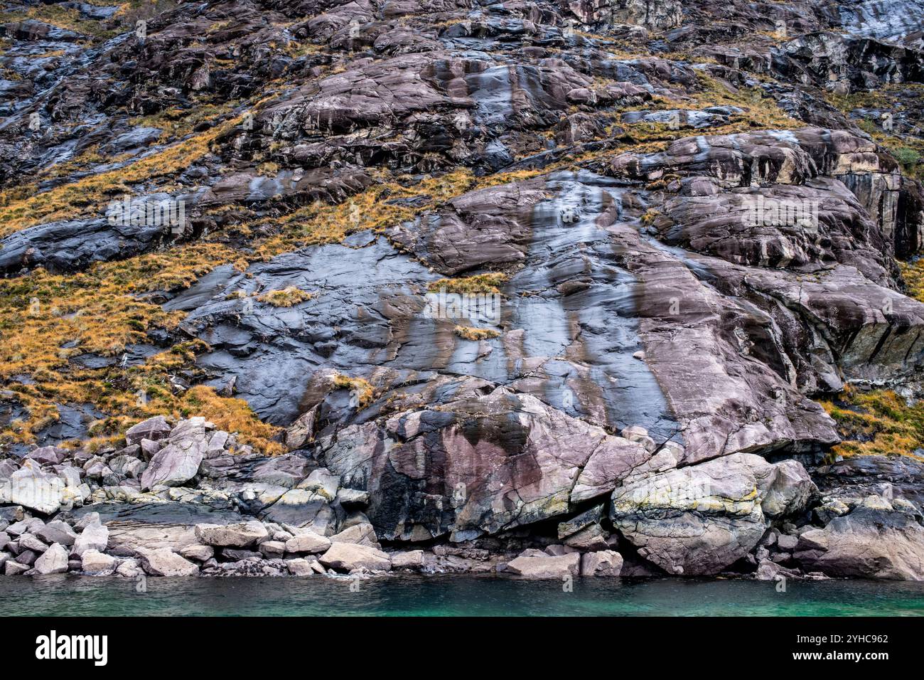 A View of 'The Bad Step' On The Elgol To Loch Coruisk Walk, Isle of ...