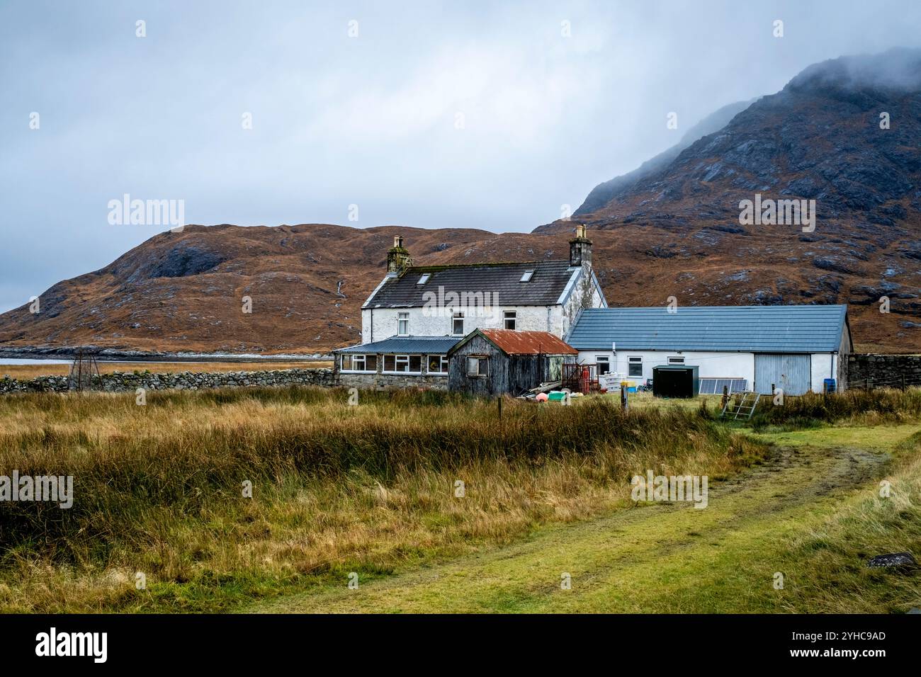 A Private House At The Remote Camasunary Bay, Isle of Skye, Scotland ...