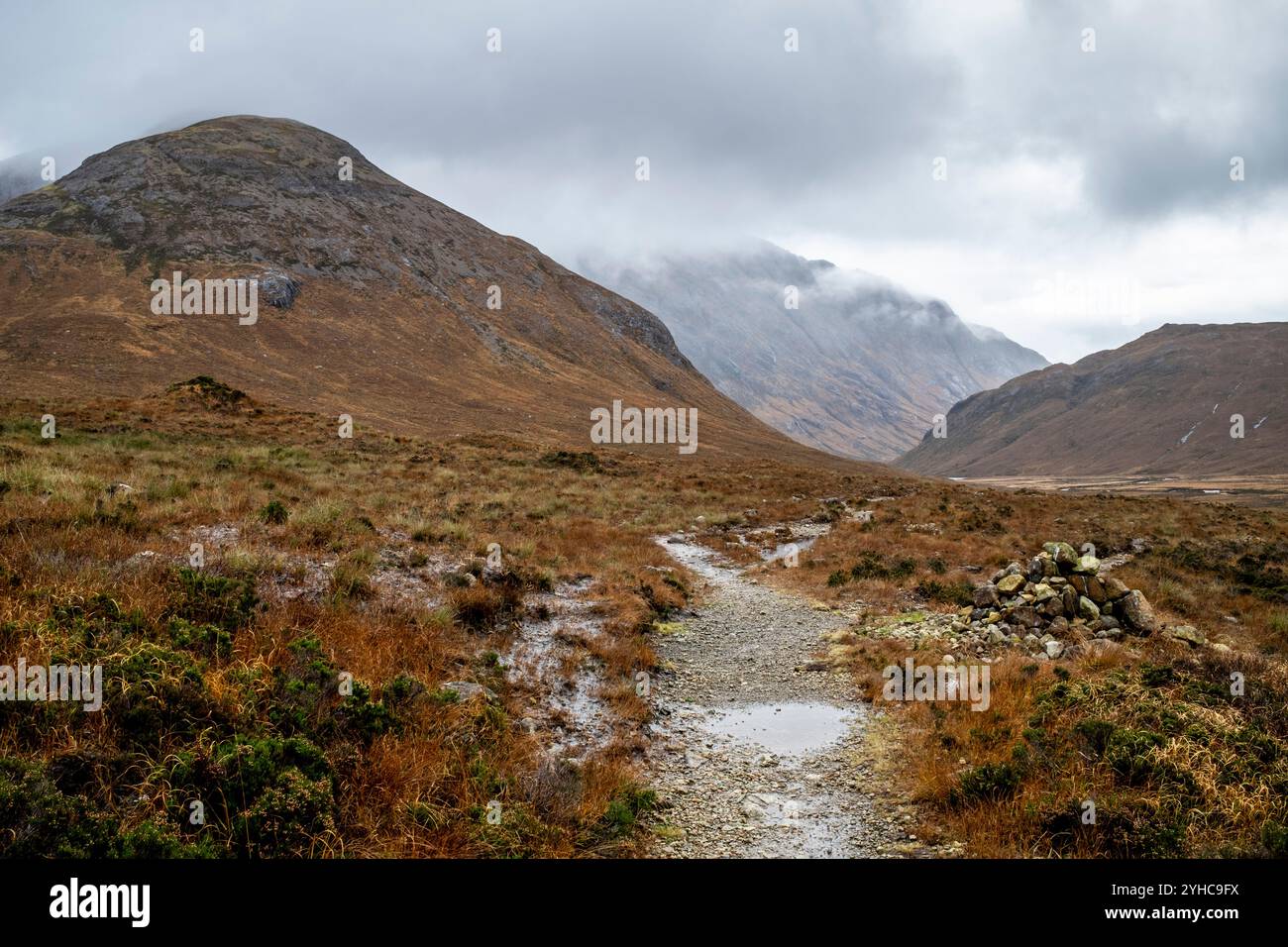 A View Of Marsco In The Cuillin Hills On The Sligachan to Elgol Walk ...