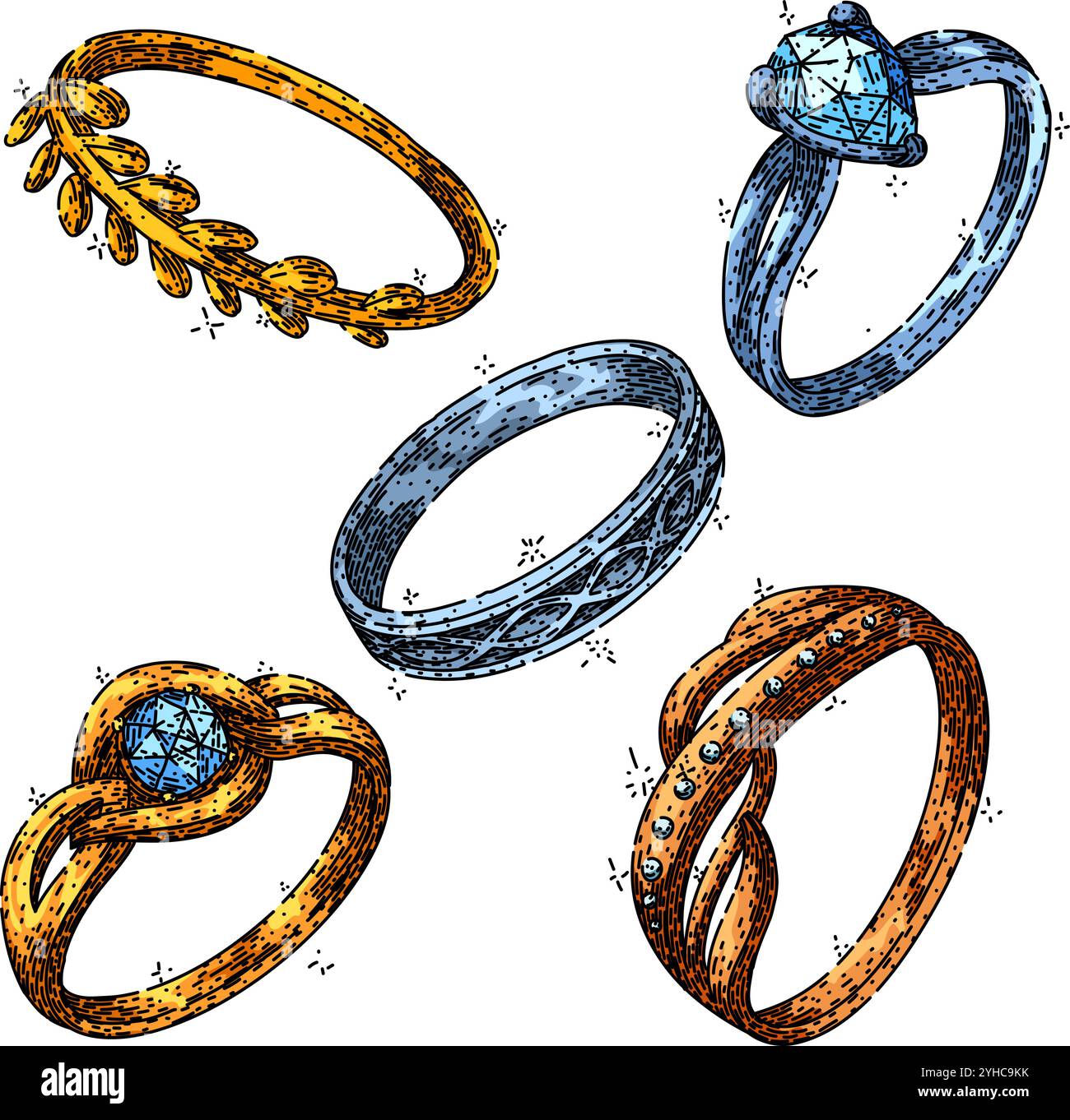 Vintage cocktail ring hand cocktail hi-res stock photography and images ...