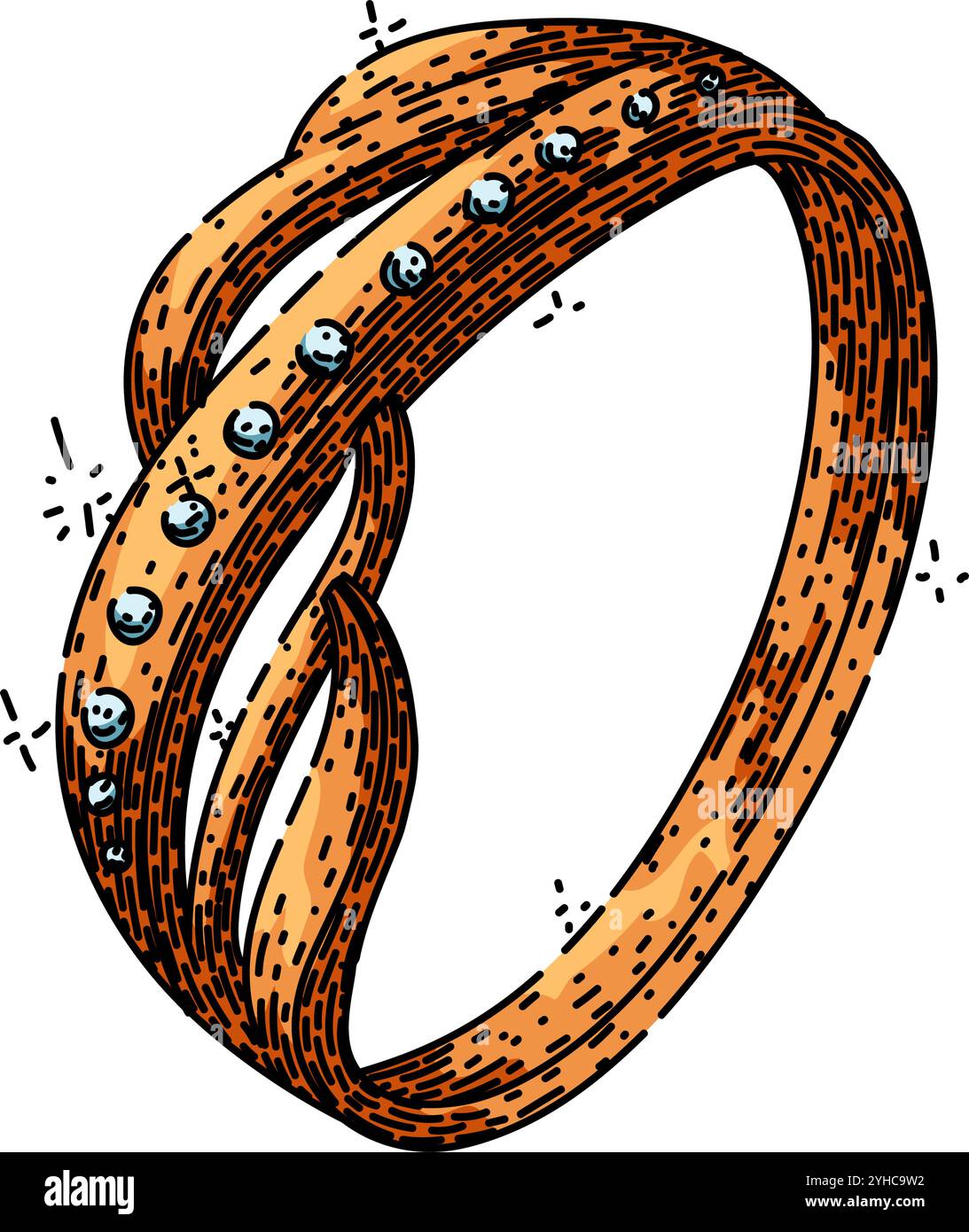 gold ring jewelry sketch hand drawn vector Stock Vector Image & Art - Alamy