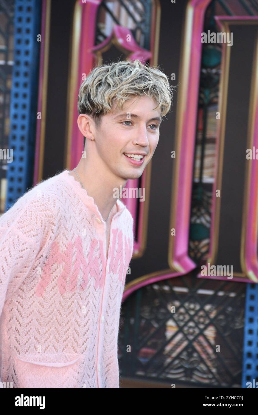 Los Angeles, California, USA 9th November 2024 Singer Troye Sivan ...
