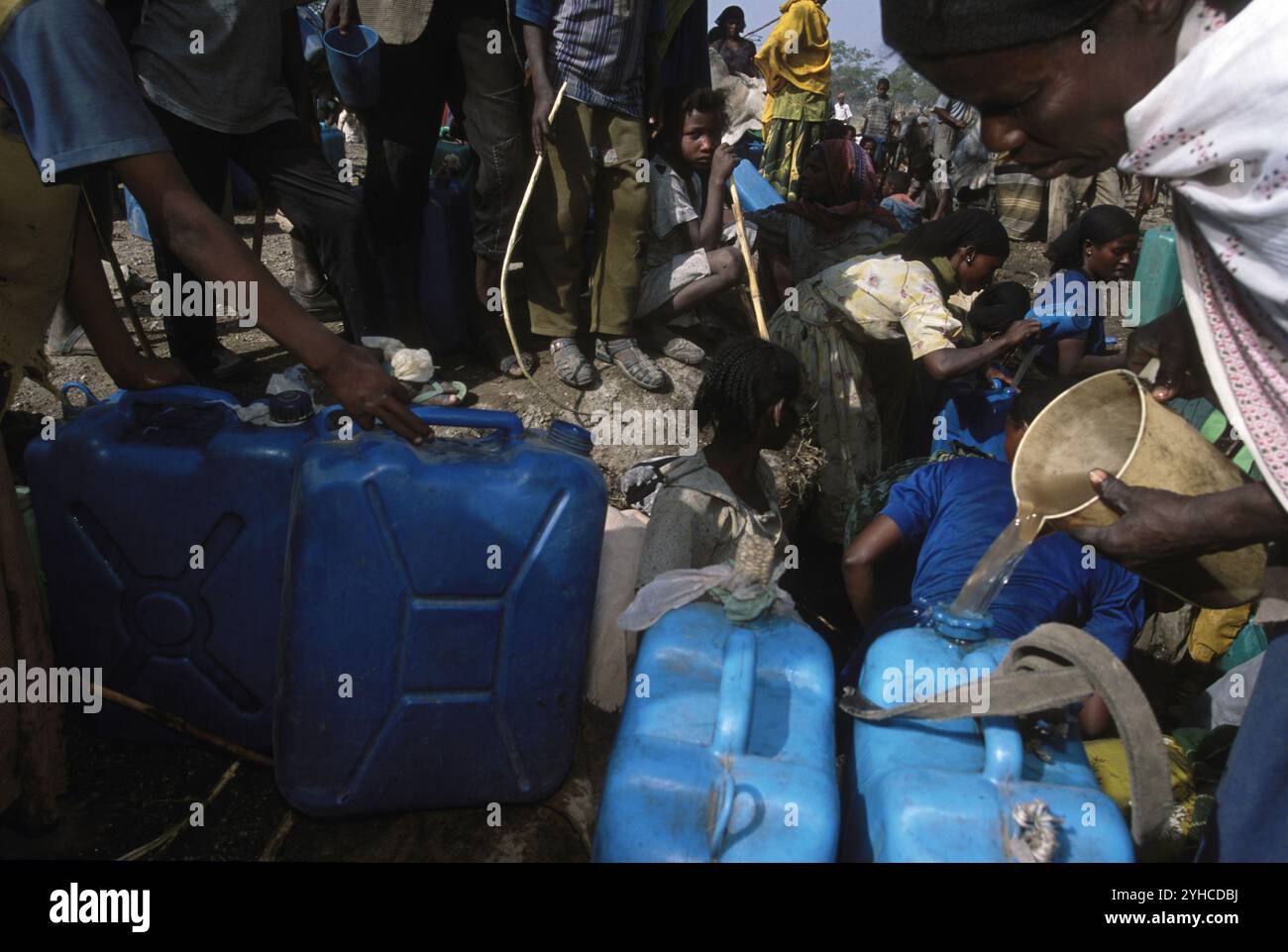 People collecting water from a well, Shashemene, Ethiopia, Africa Stock ...