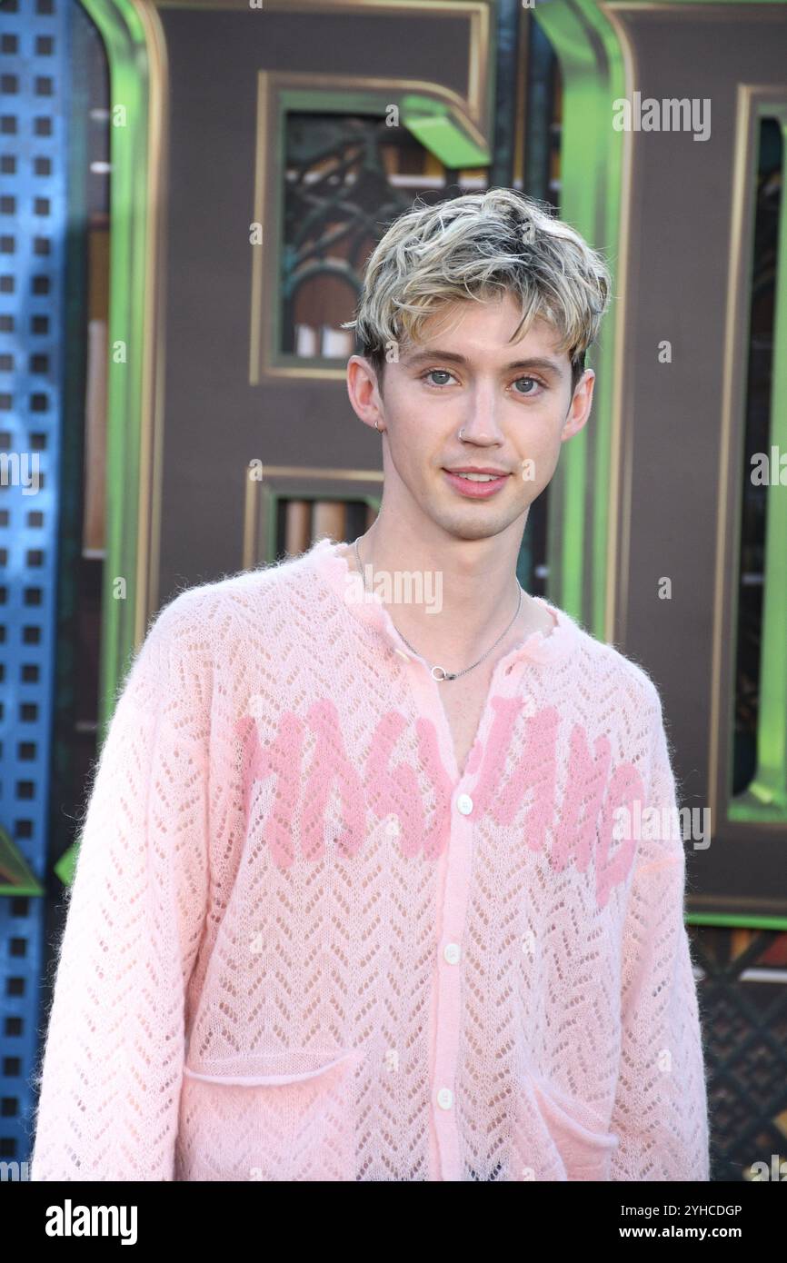 Los Angeles, California, USA 9th November 2024 Singer Troye Sivan ...