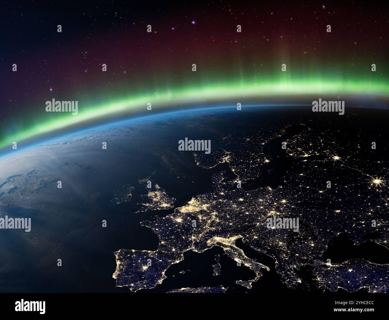 Earth Magnetic Field Aurora