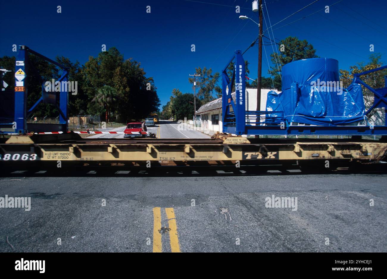 Nuclear waste train hi-res stock photography and images - Alamy