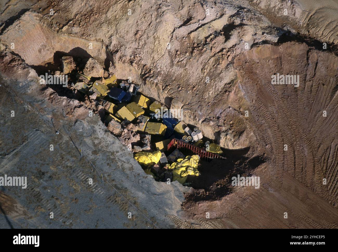 Burial grounds for low-level radioactive waste, South Carolina, USA ...