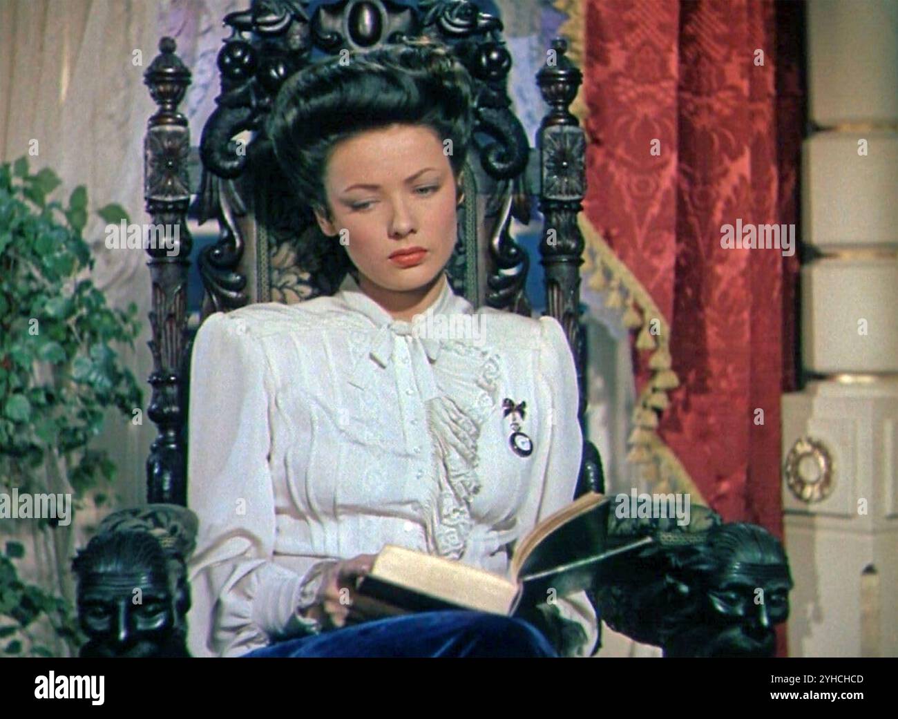 HEAVAN CAN WAIT 1943 20th Century Fox film with Gene Tierney Stock ...