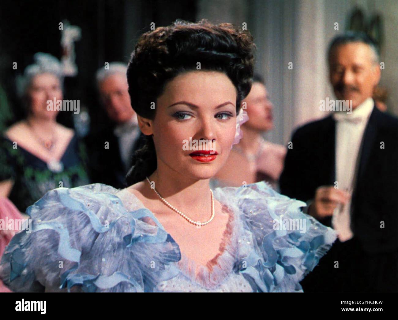 HEAVAN CAN WAIT 1943 20th Century Fox film with Gene Tierney Stock ...