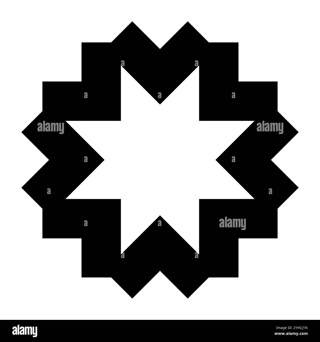 Barn quilt symbol icon illustration Stock Photo - Alamy