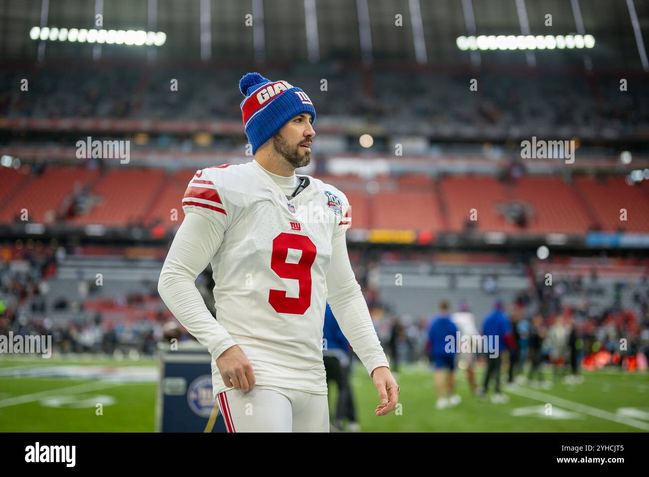 Graham Gano (New York Giants, #9), GER, New York Giants vs. Carolina ...