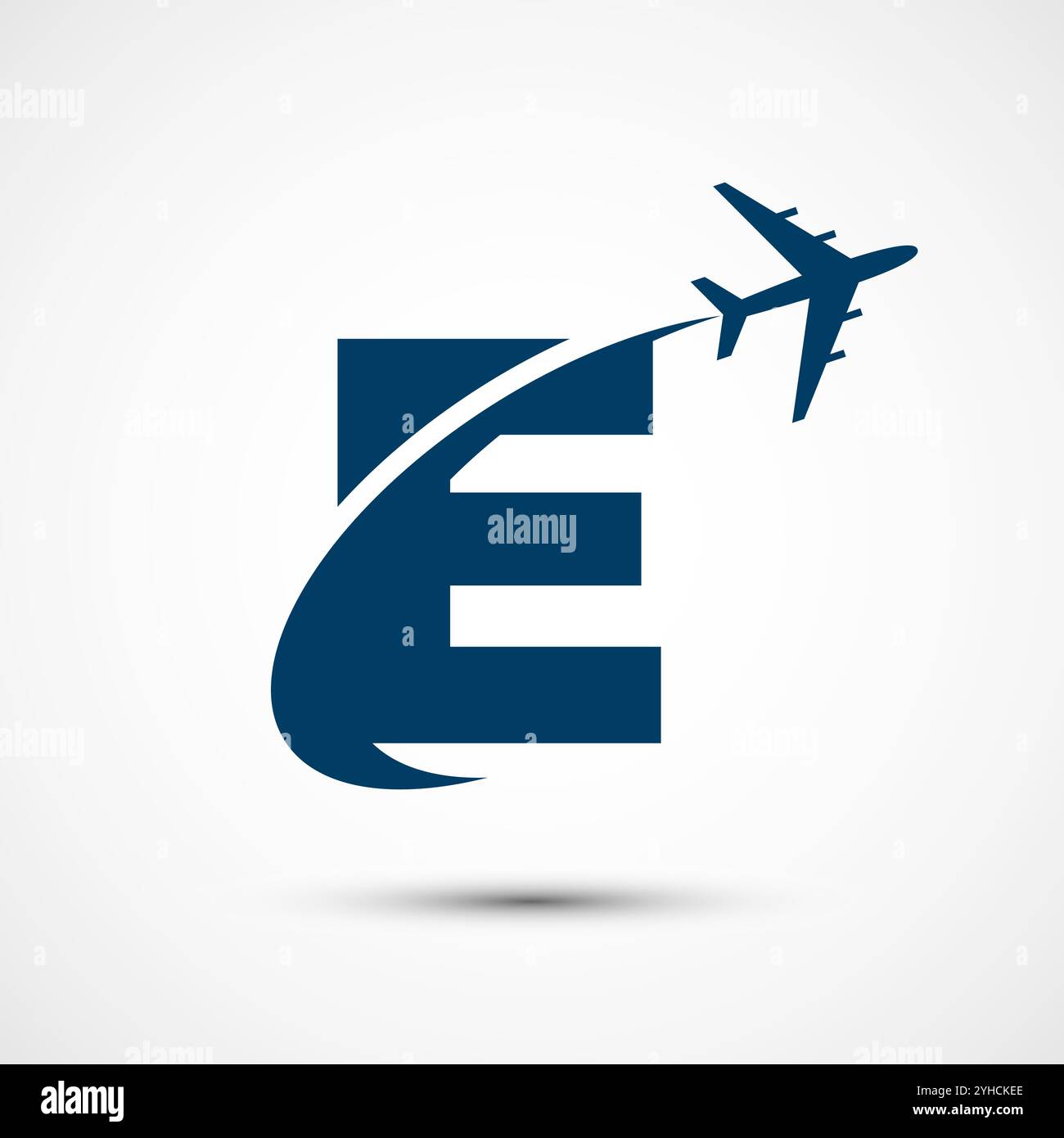 Alphabet with aero plane. Travel icon. Aviation logo sign, Flying ...