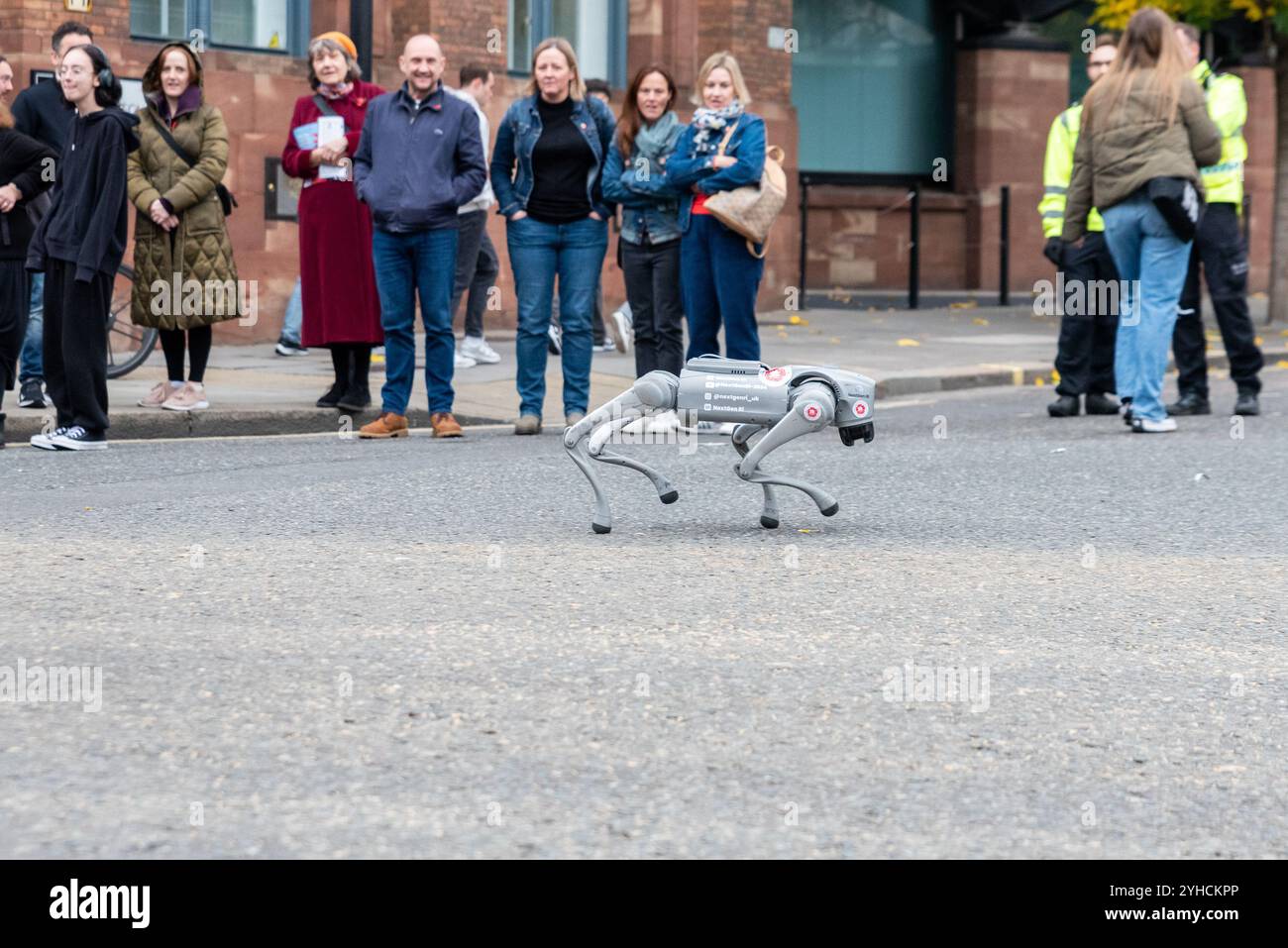 Next Gen Ri Unitree Go2 Air Robot Dog at the Lord Mayor's Show parade ...