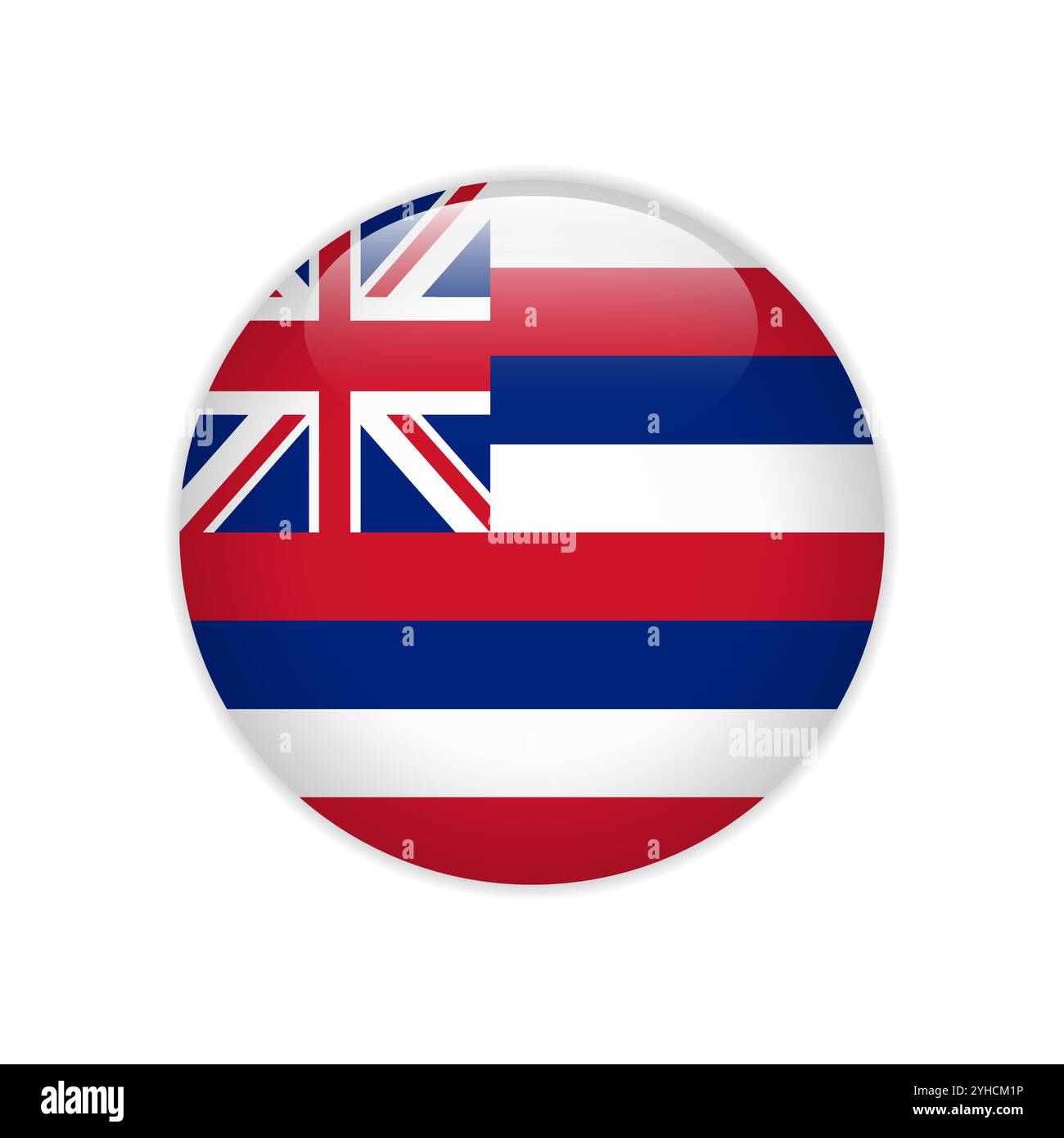 Hawaii flag vector vectors hi-res stock photography and images - Alamy
