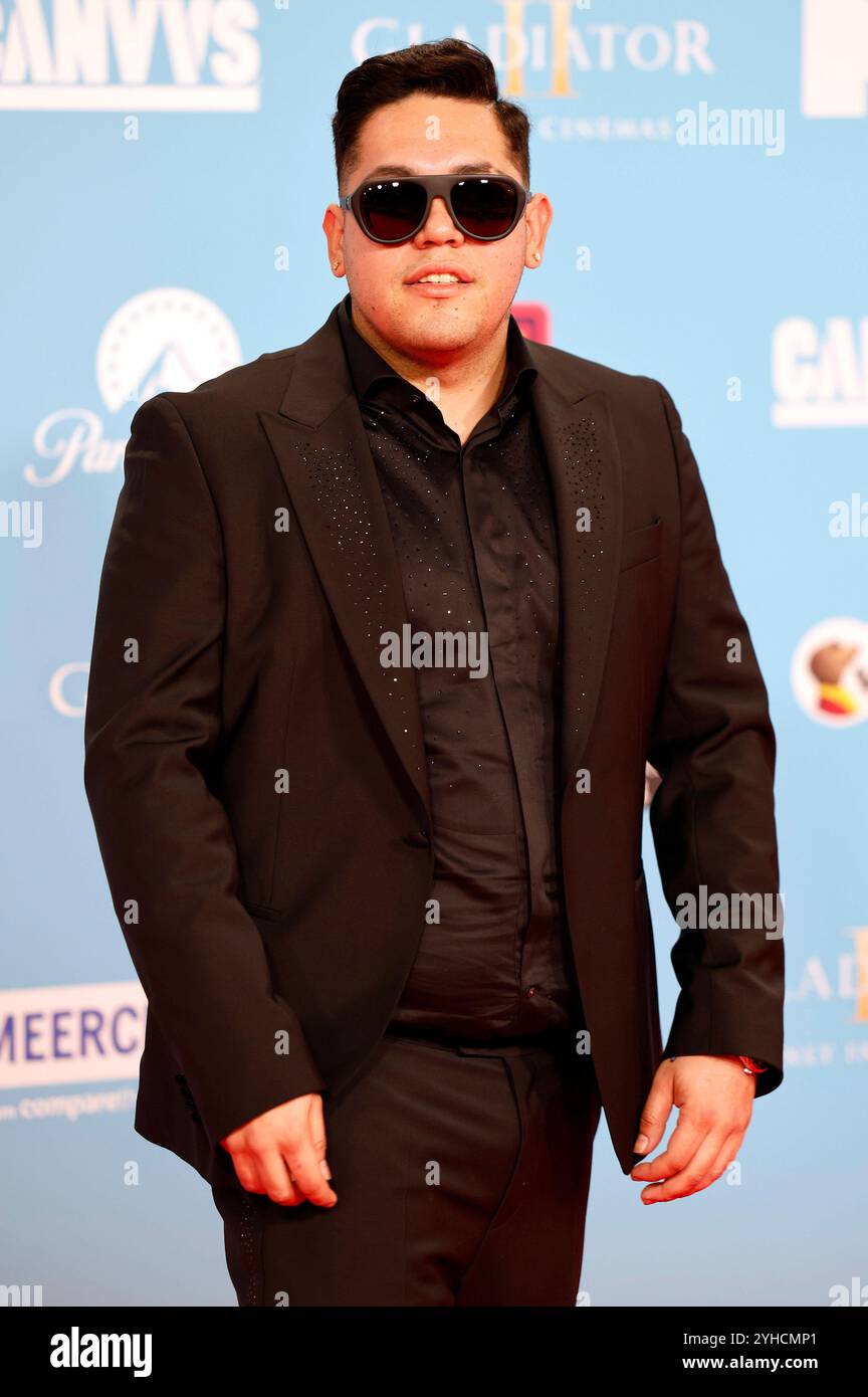 Estevan Plazola bei der Verleihung der MTV European Music Awards 2024 ...