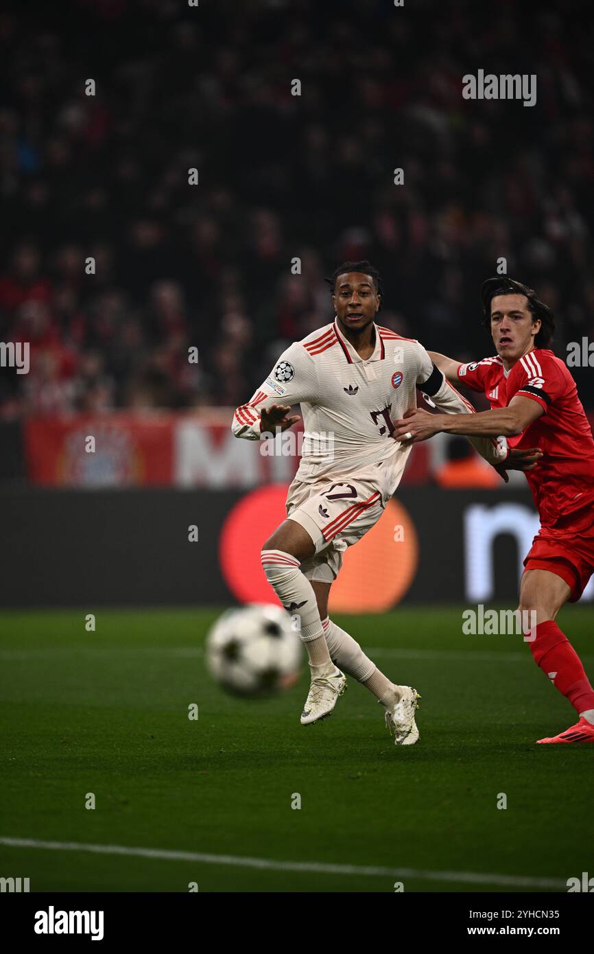 MUNICH, GERMANY - NOVEMBER 6: Michael Olise of FC Bayern Munich during ...