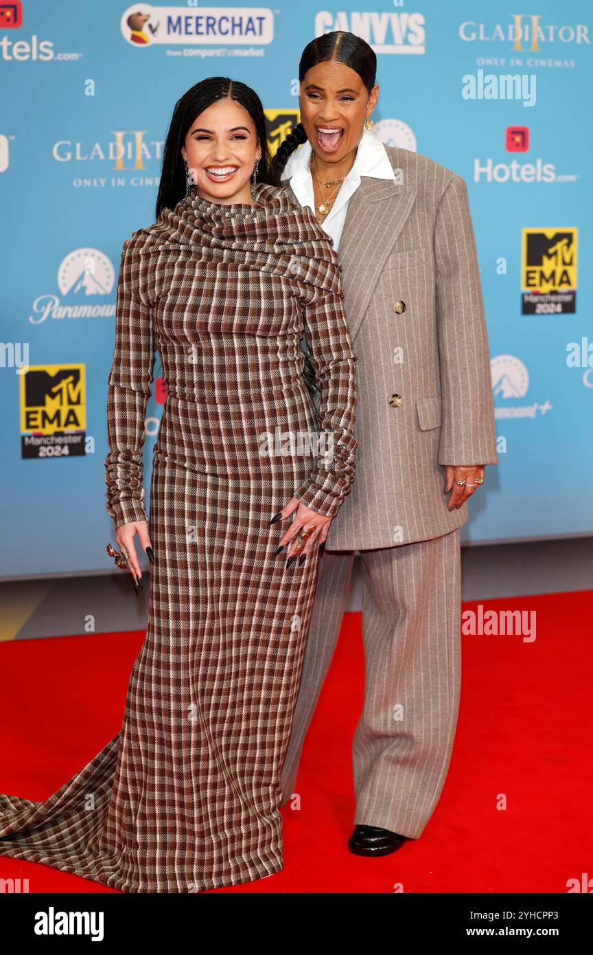 Neneh Cherry mit Tochter Mabel bei der Verleihung der MTV European ...