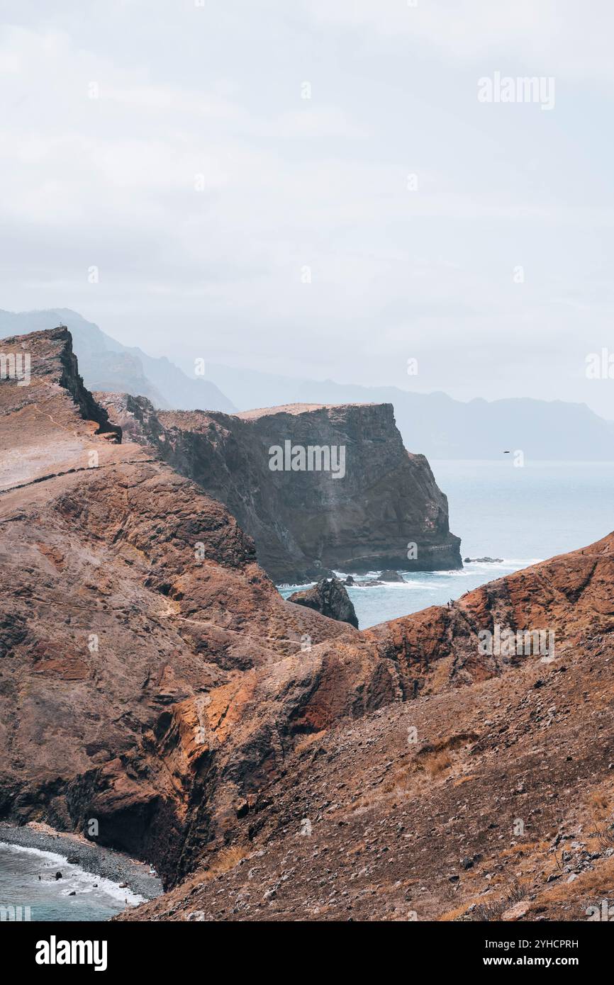 Majestic volcanic cliffs ponta de hi-res stock photography and images ...