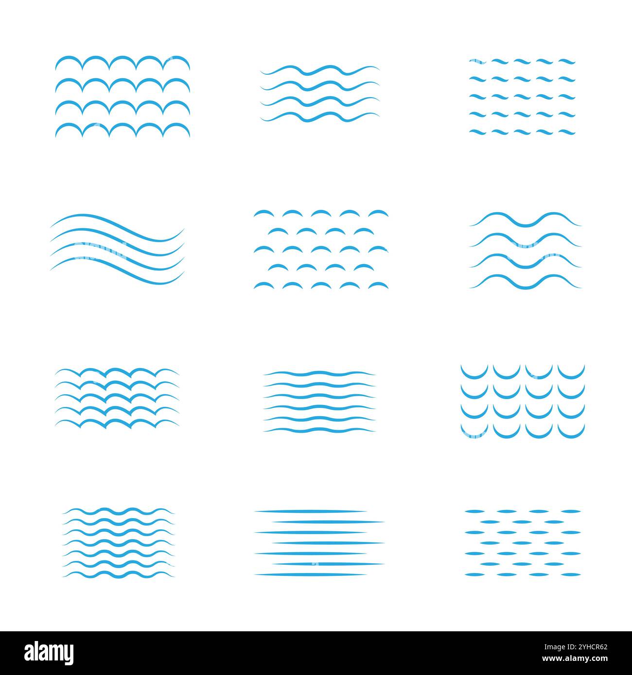 Motion blue sea water surface Stock Vector Images - Alamy