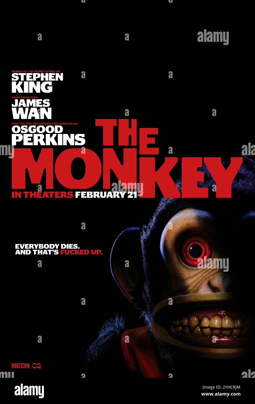 The Monkey film poster Stock Photo - Alamy