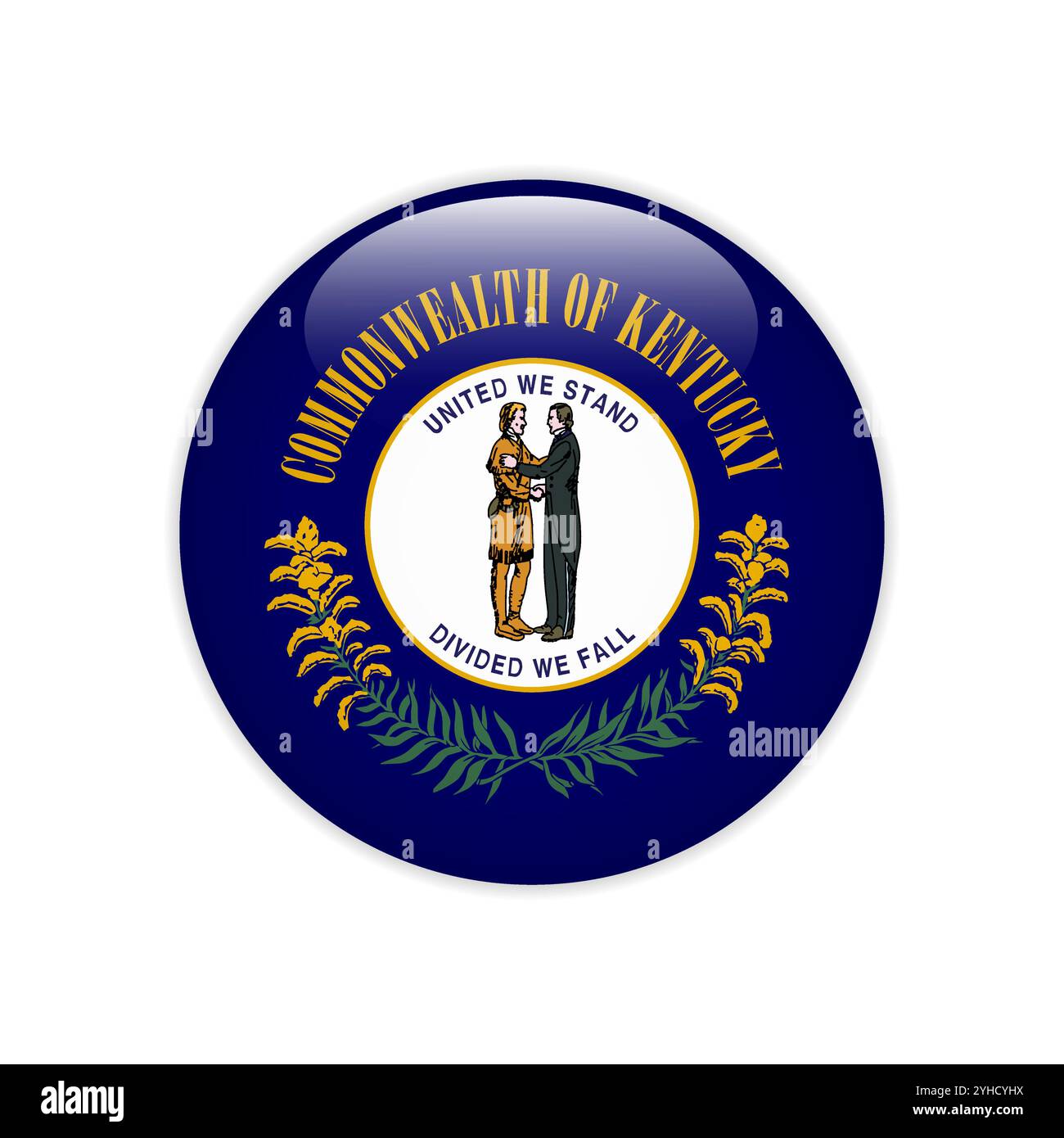 Kentucky state flag hi-res stock photography and images - Alamy