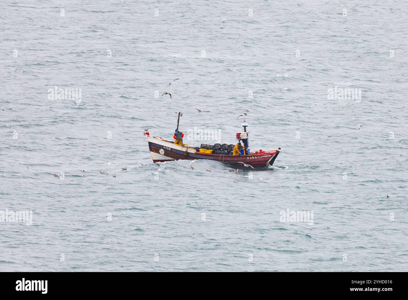 Yorkshire coble boat hi-res stock photography and images - Alamy