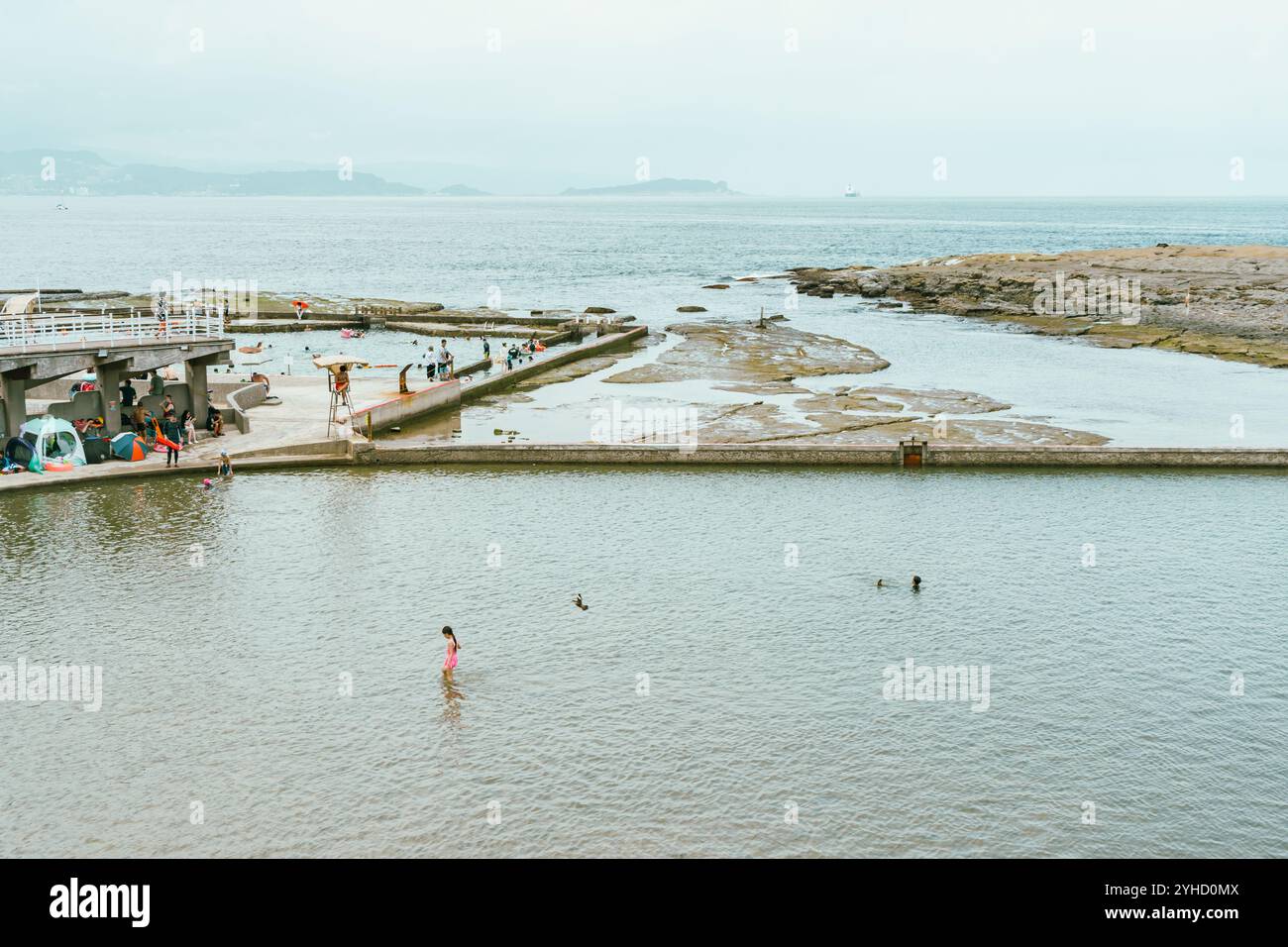 Keelung, Taiwan - 13 August 2023 : Heping Island park in Keelung,Taiwan ...