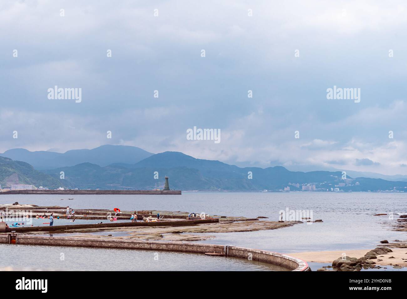 Keelung, Taiwan - 13 August 2023 : Heping Island park in Keelung,Taiwan ...
