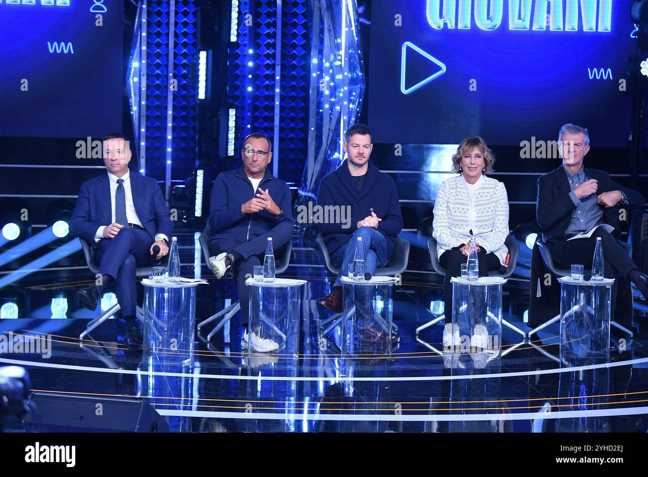 Rome: Rai Headquarters Via Asiago. Presentation of "Sanremo Giovani ...