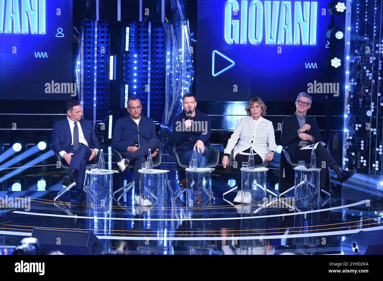 Rome: Rai Headquarters Via Asiago. Presentation of "Sanremo Giovani ...