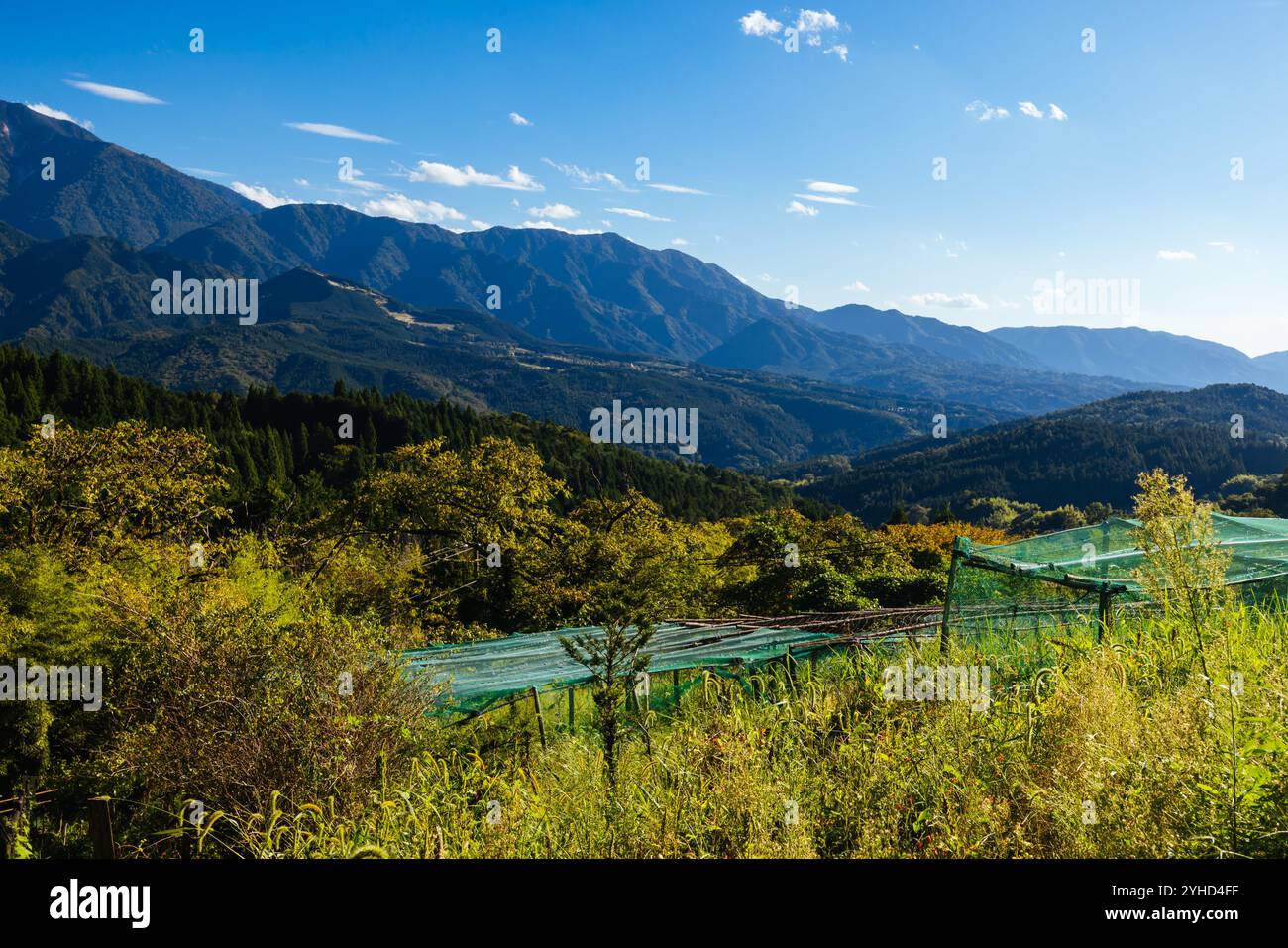 Nakasendo Trail Landscape in Japan Stock Photo - Alamy