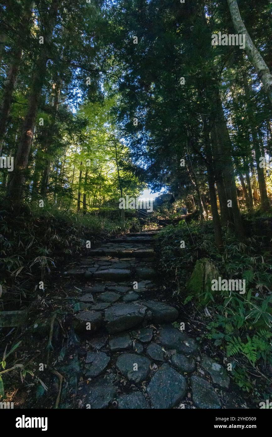 Nakasendo Trail Landscape in Japan Stock Photo - Alamy