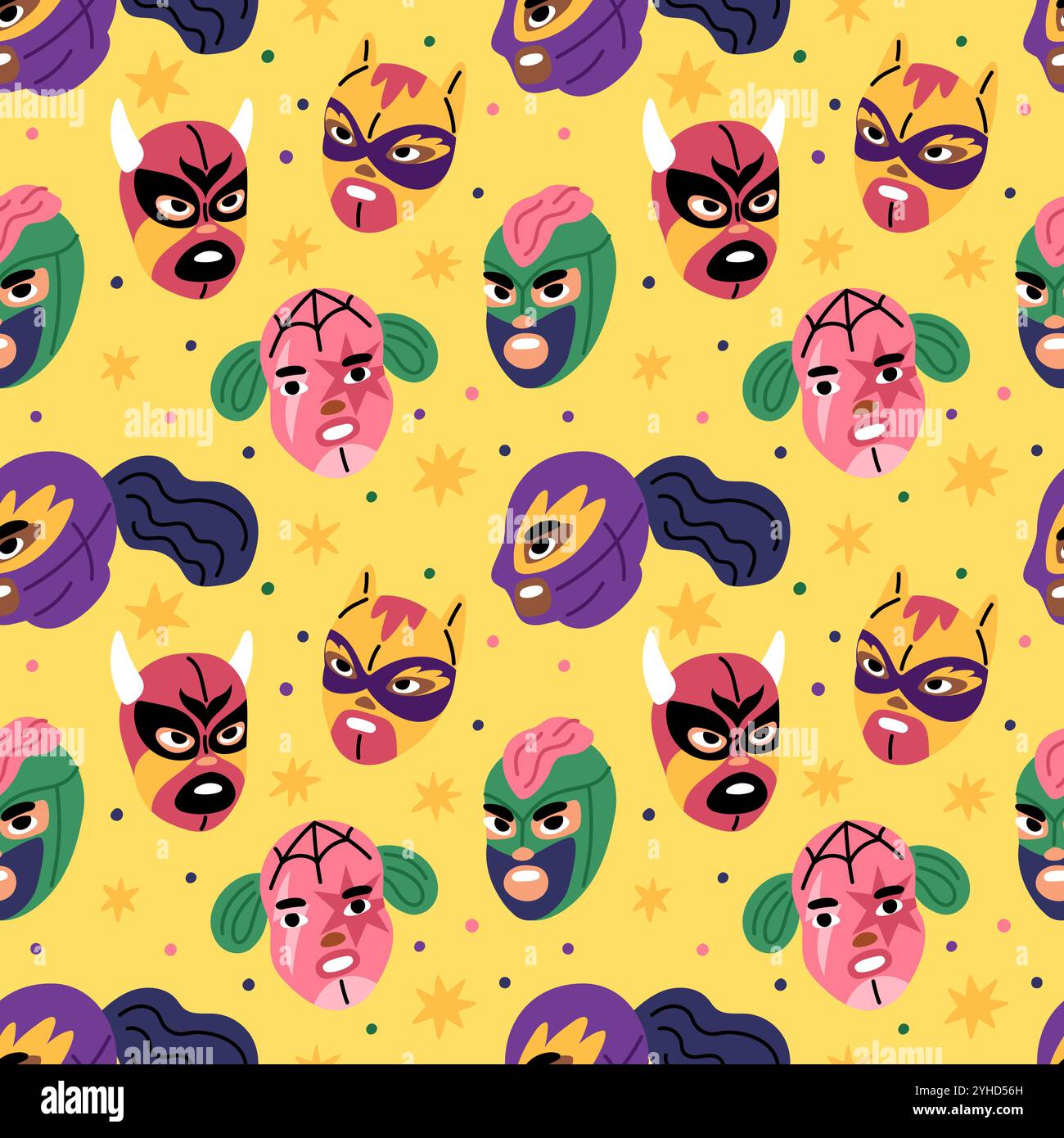 Boxing portraits Stock Vector Images - Alamy