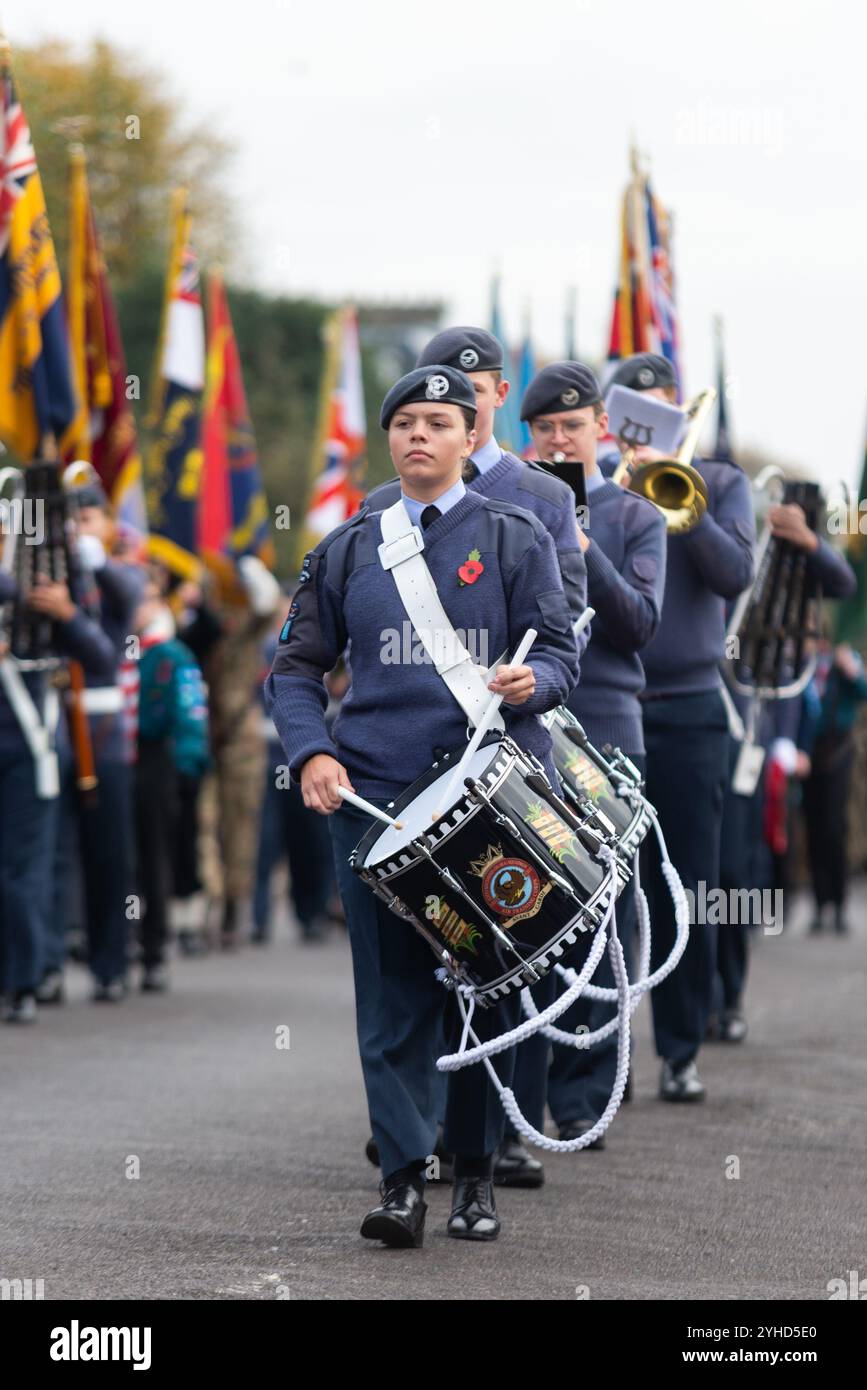 Air training corps marching band hi-res stock photography and images ...