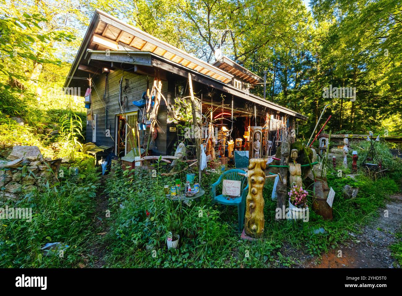 Nakasendo Trail Landscape in Japan Stock Photo - Alamy