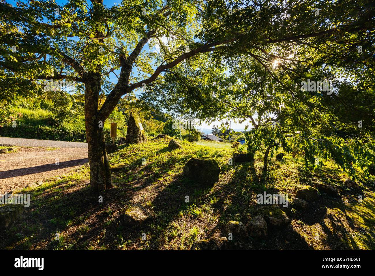 Nakasendo Trail Landscape in Japan Stock Photo - Alamy