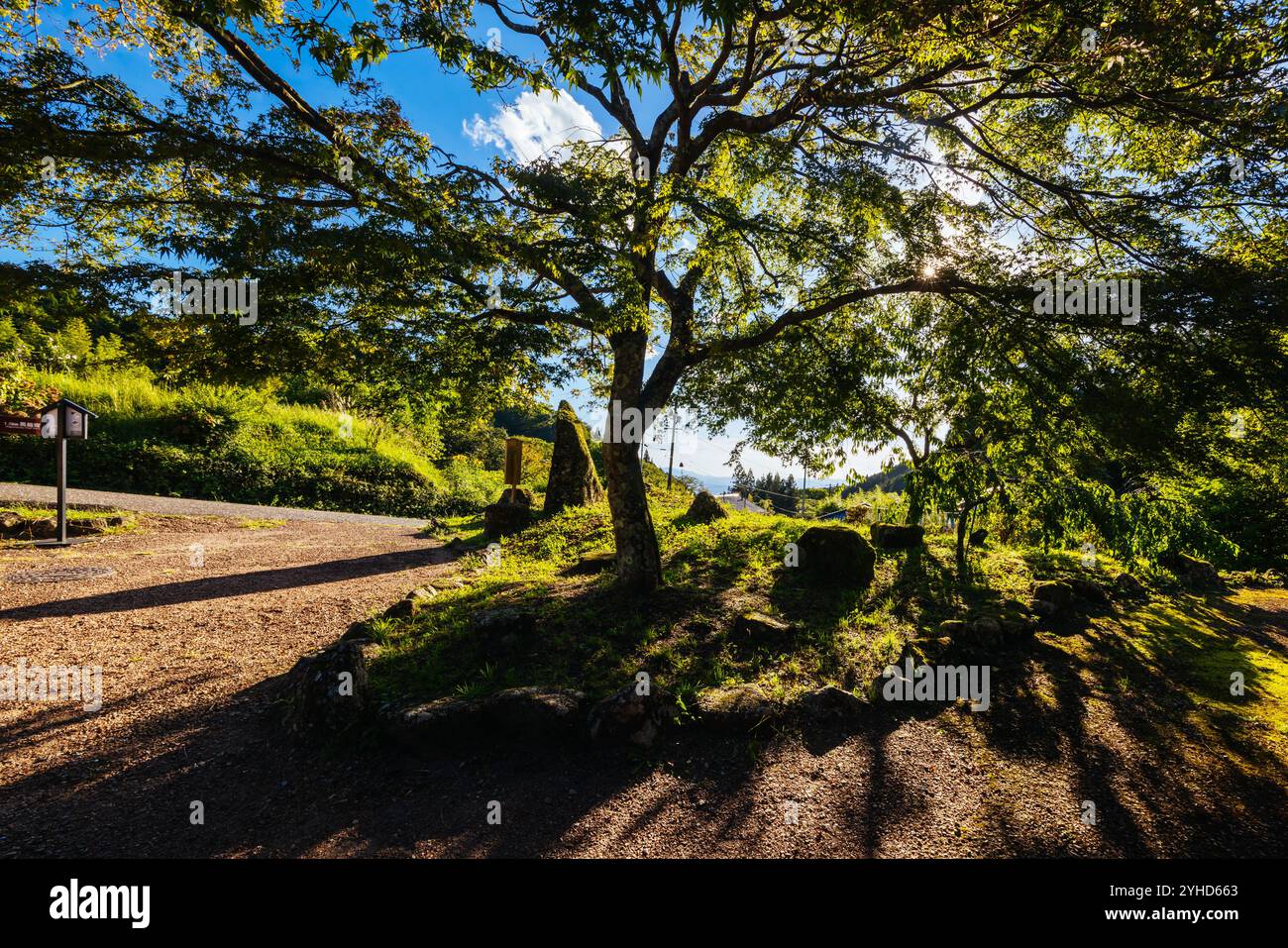 Nakasendo Trail Landscape in Japan Stock Photo - Alamy