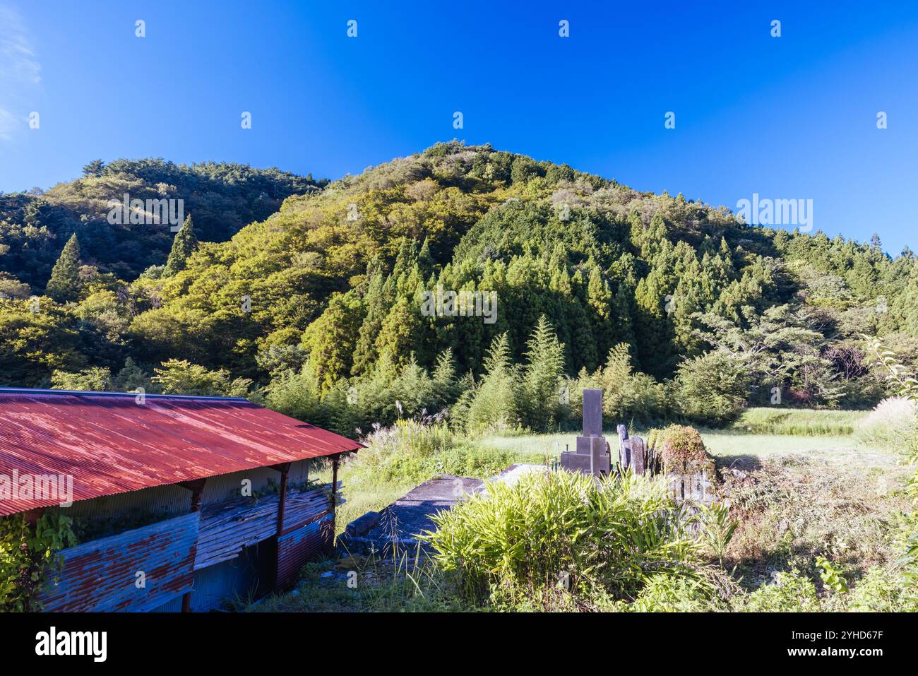 Nakasendo Trail Landscape in Japan Stock Photo - Alamy