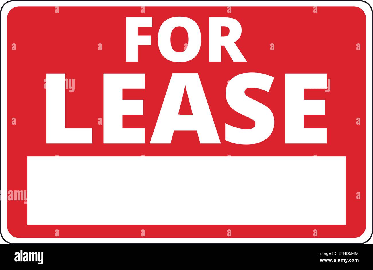 Sign banner lease leasing hi-res stock photography and images - Alamy
