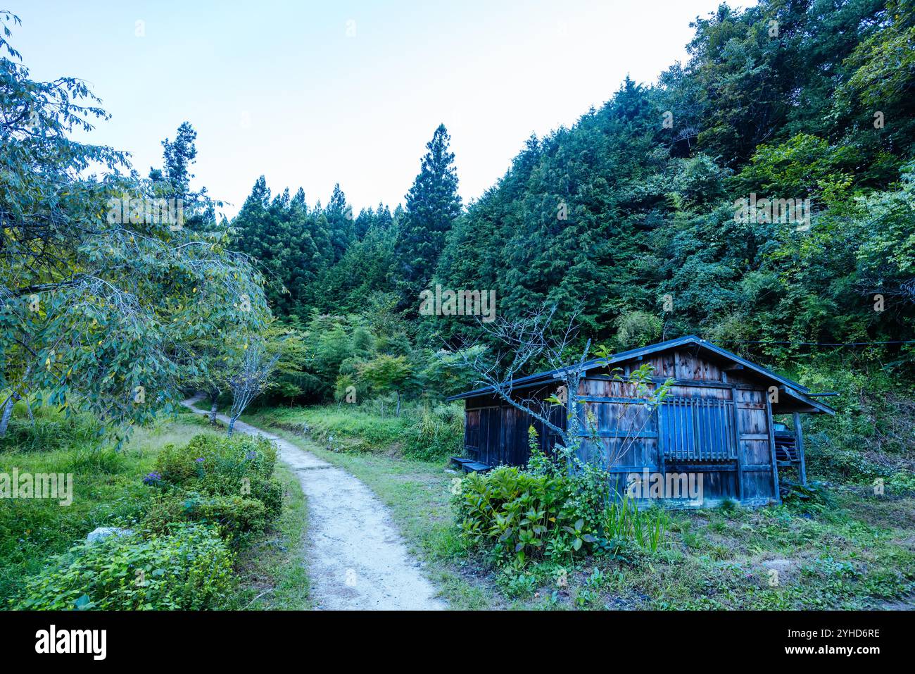 Nakasendo Trail Landscape in Japan Stock Photo - Alamy