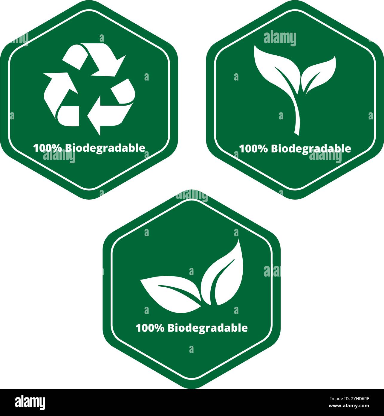 Biodegradable stamp sign seal hi-res stock photography and images - Alamy