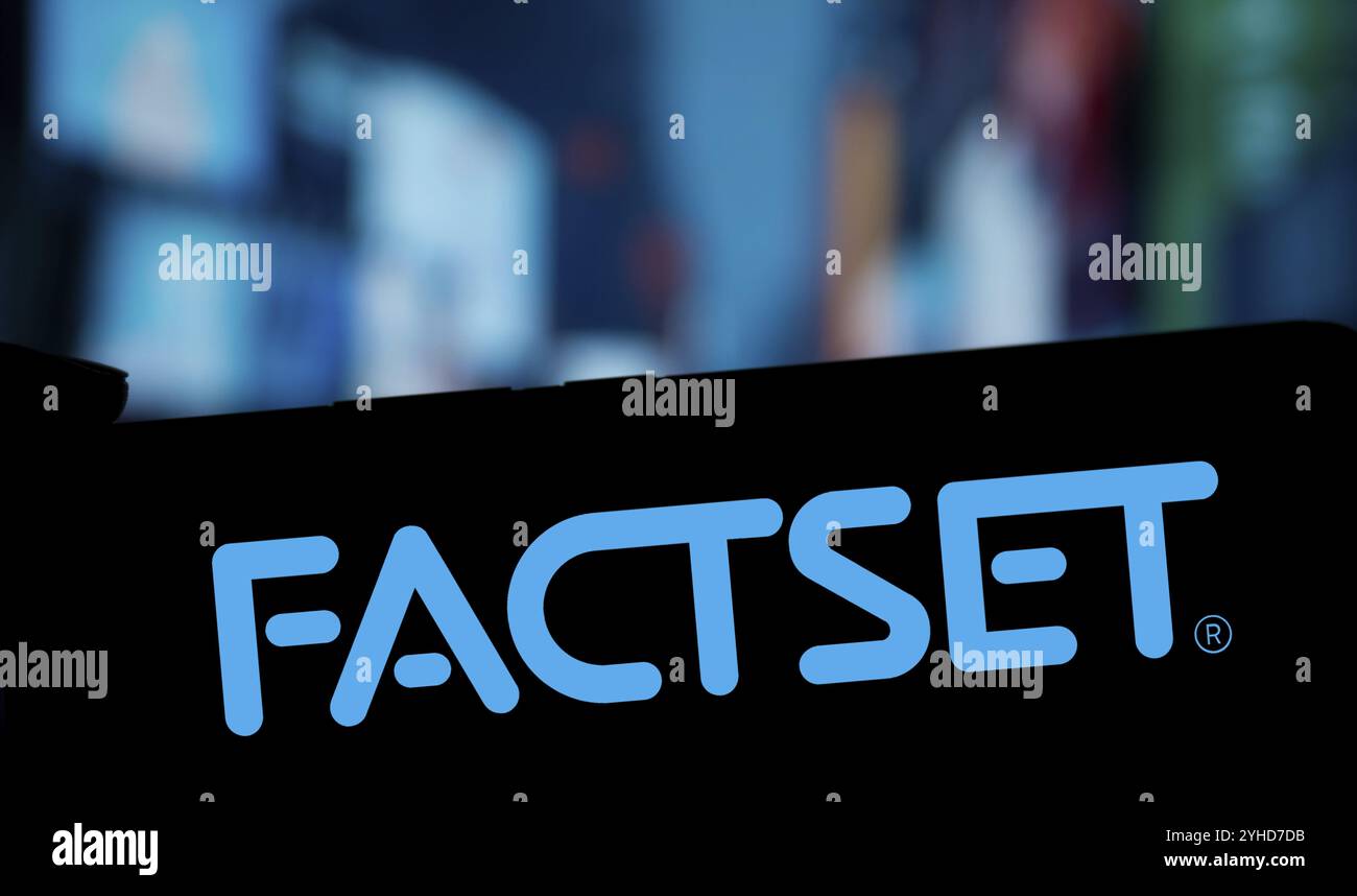 Dhaka, Bangladesh- 09 Nov 2024: Factset logo is displayed on smartphone Stock Photo - Alamy