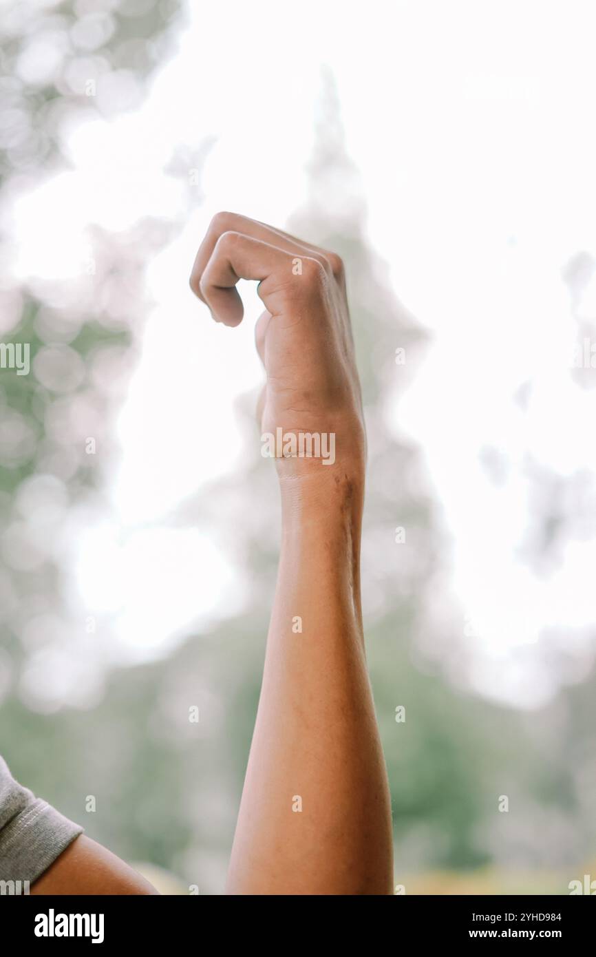 hand fingers displaying various symbols and number or gestures ...