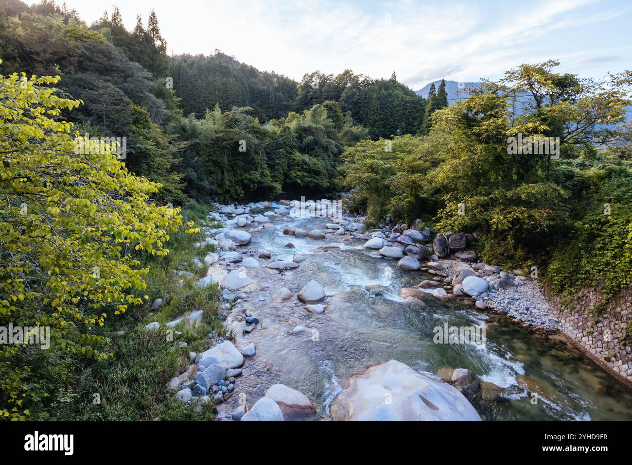 Nakasendo Trail Landscape in Japan Stock Photo - Alamy
