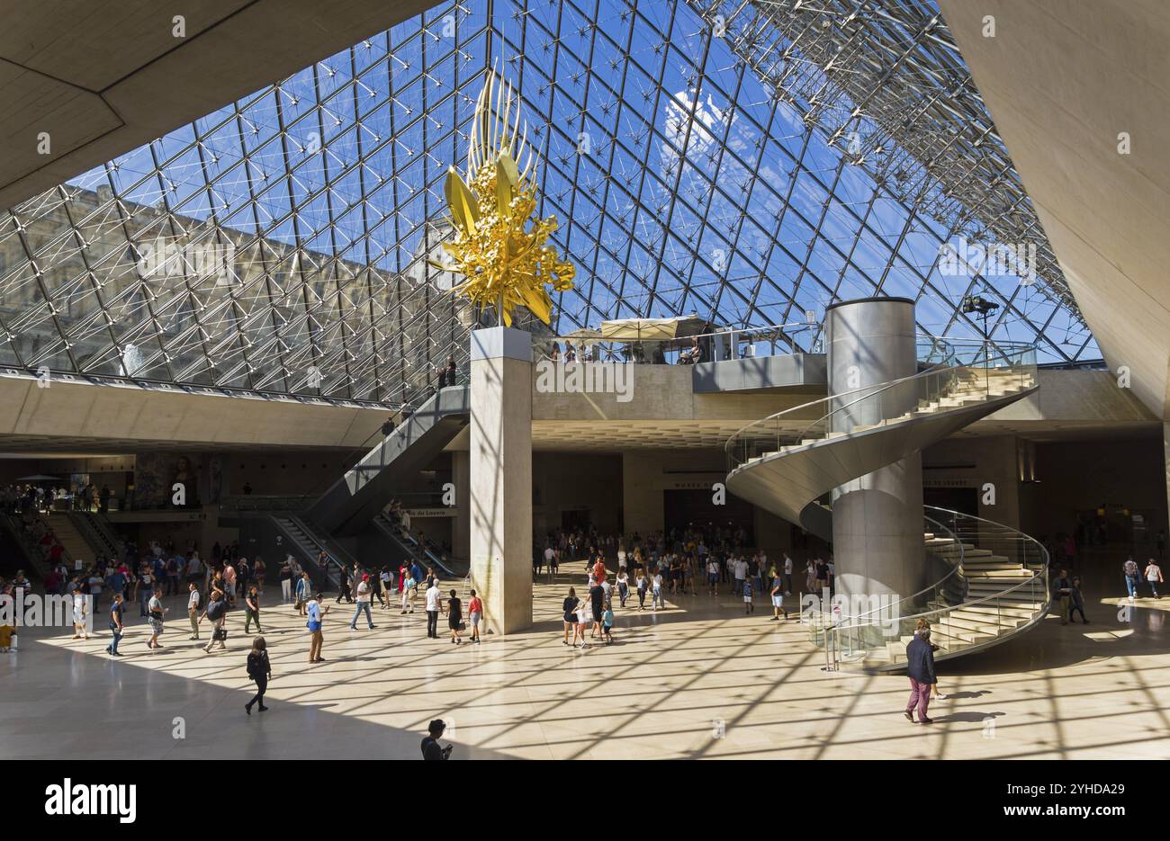 Paris france september interiors museum hi-res stock photography and ...