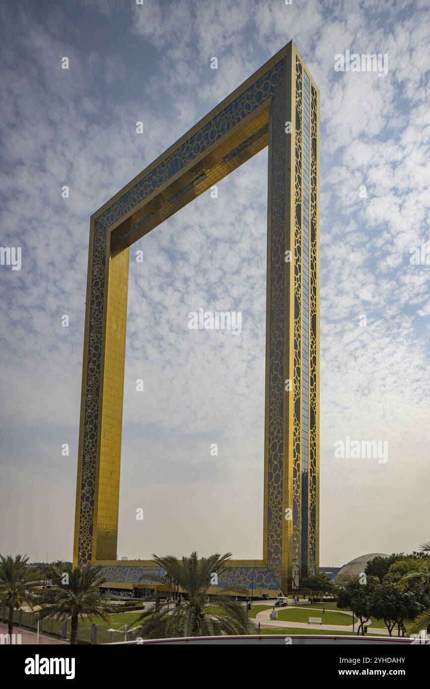 Dubai Frame, Dubai, United Arab Emirates, Asia Stock Photo - Alamy