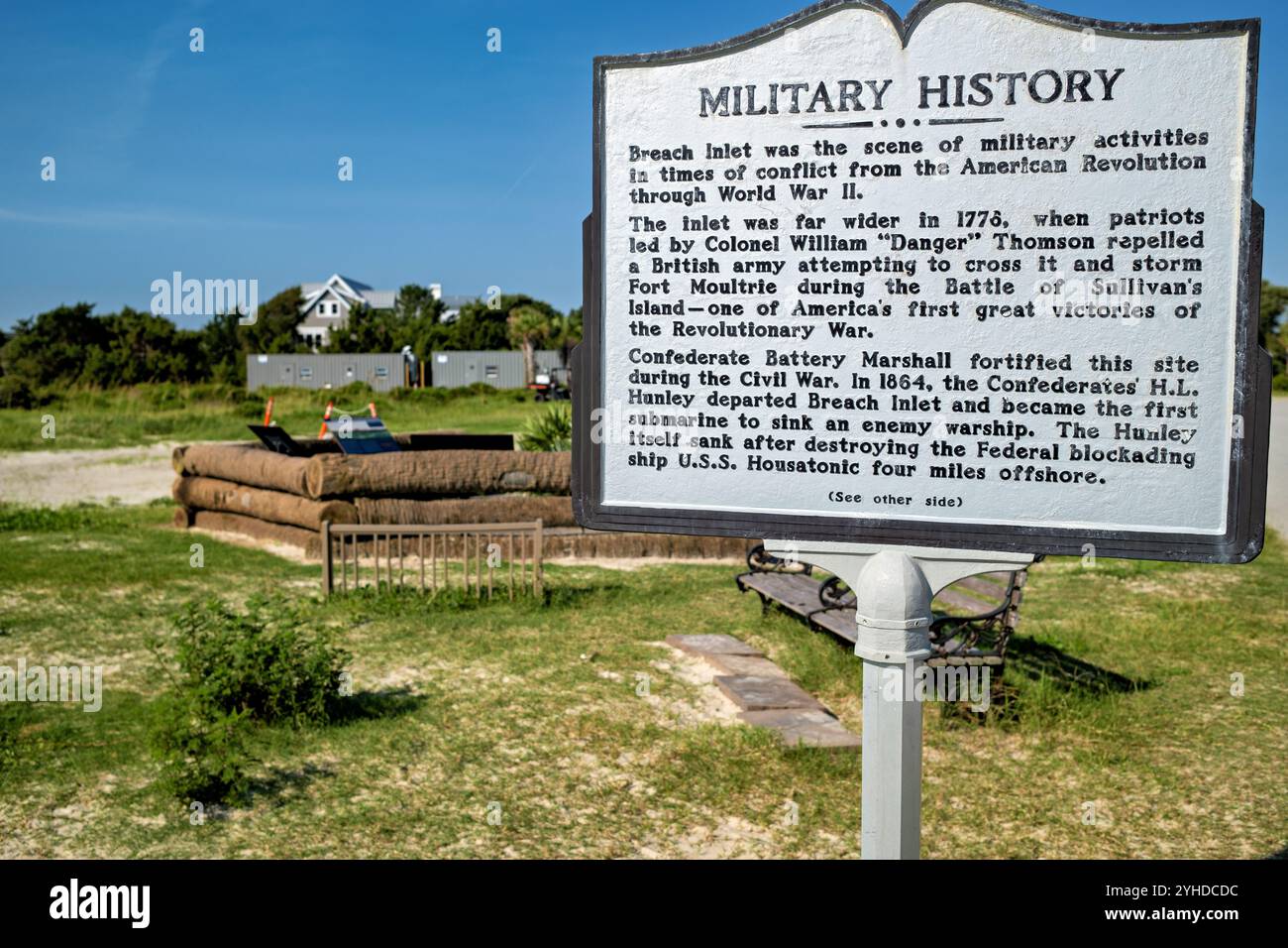 Thomson Park Battle Of Sullivans Island Sullivan's Island South ...