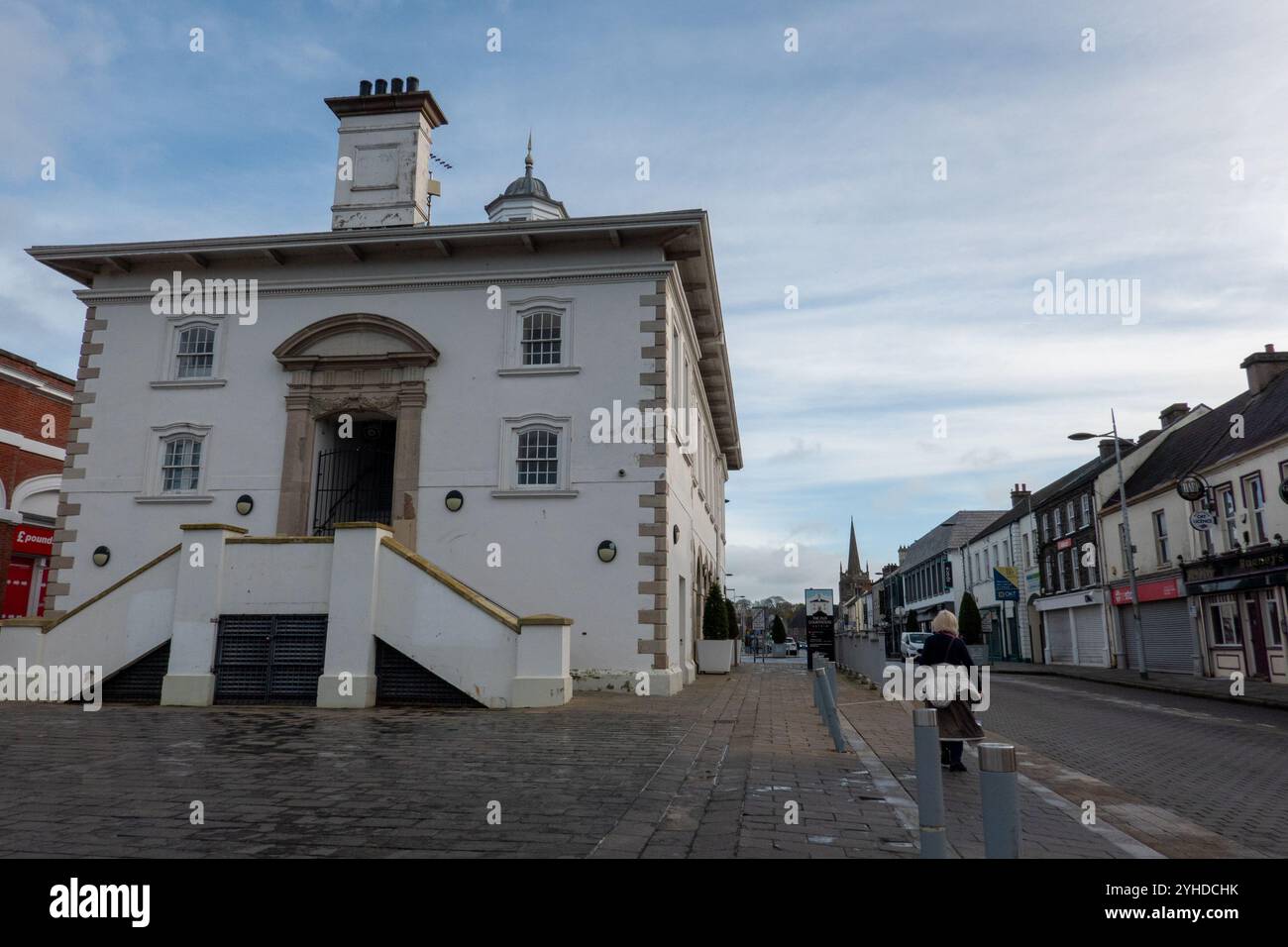 The Old Courthouse Antrim Stock Photo - Alamy